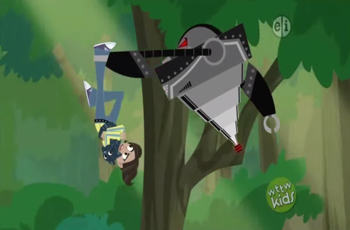 Image - Zachbot Carrying Aviva and Shadow.png | Wild Kratts Wiki ...