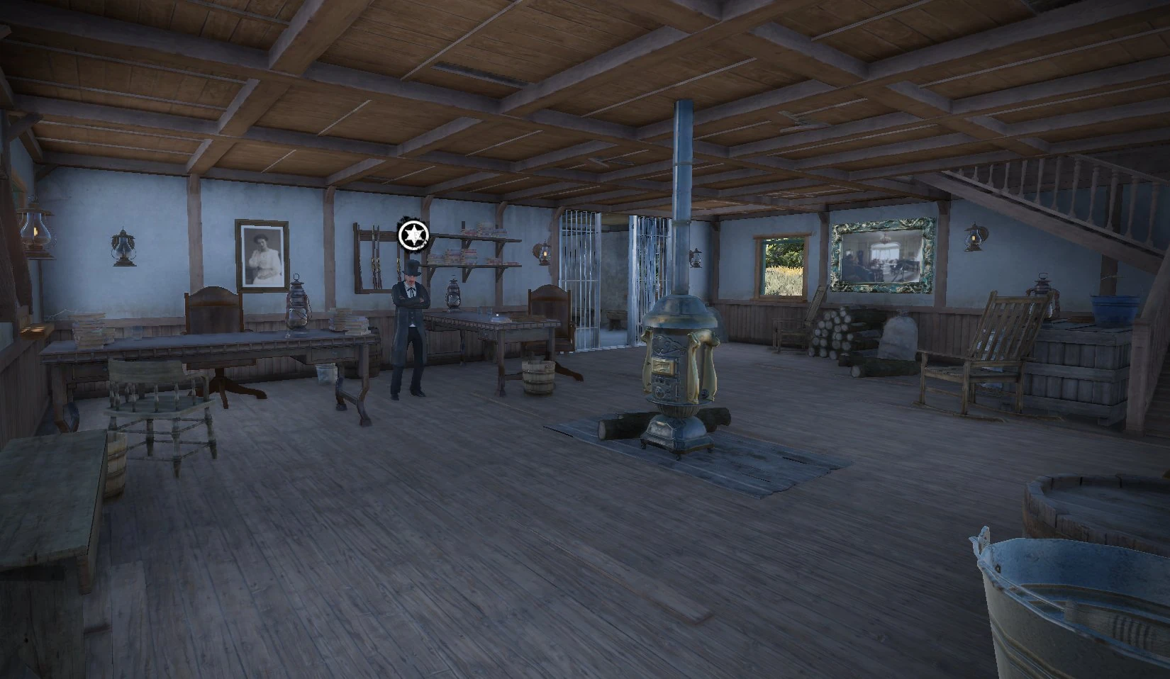 Image - Sheriff office interior.jpg | Wild West Online Wiki | FANDOM ...