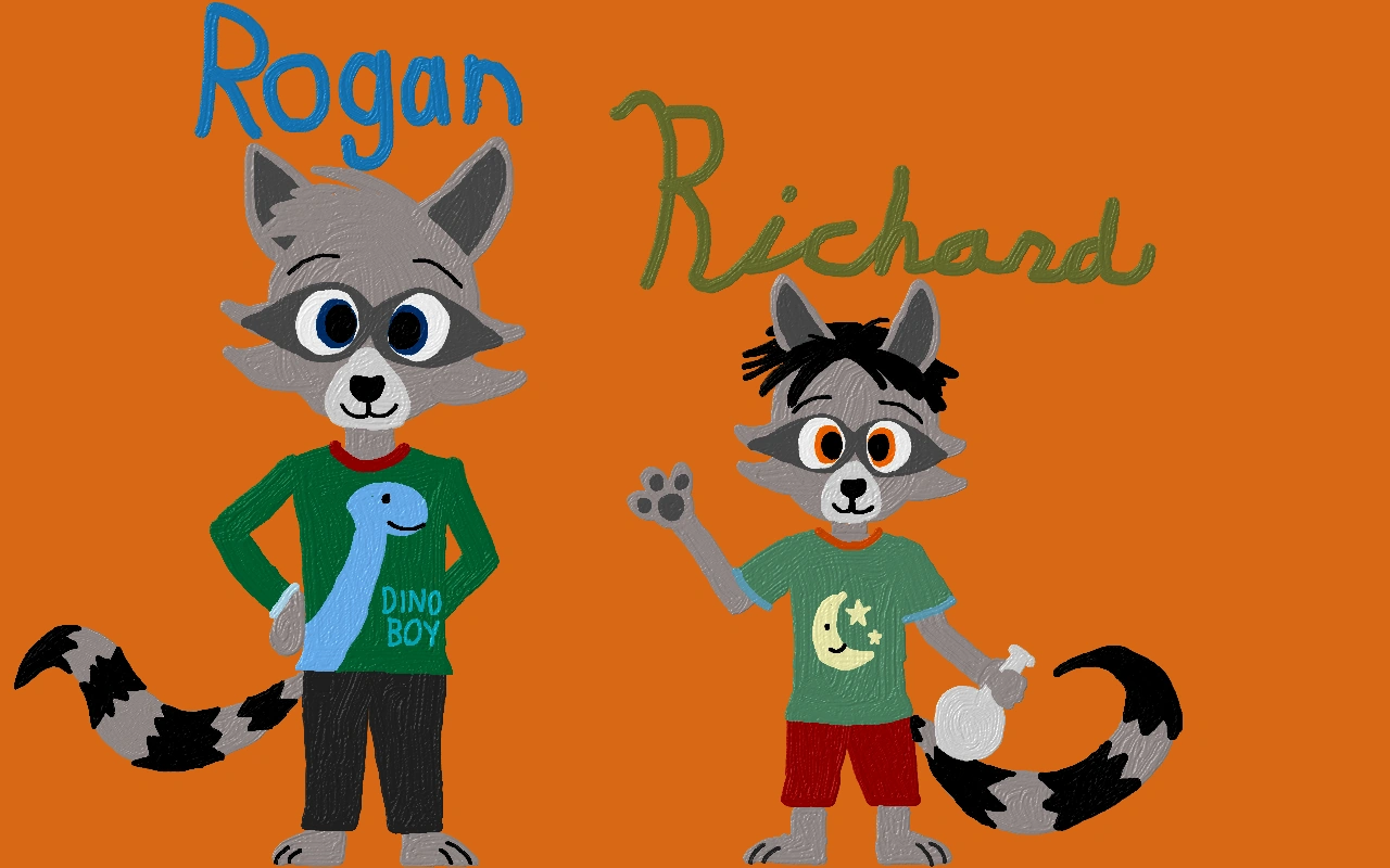 Rogan and Richard Raccoon | WilliamWill Wiki | Fandom