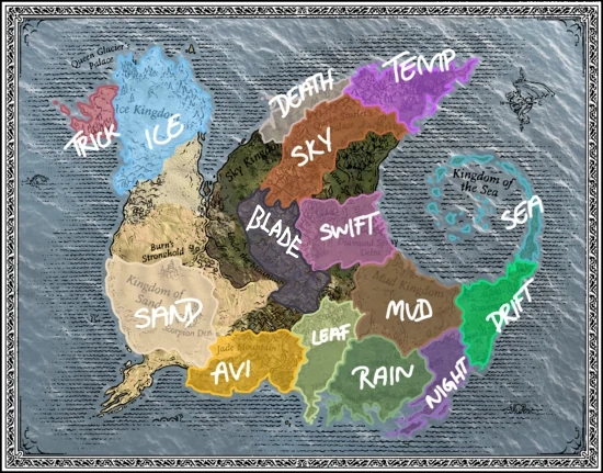 Image - WoF FullTerritory Map BladeWings Option2.png | Wings of Fire ...