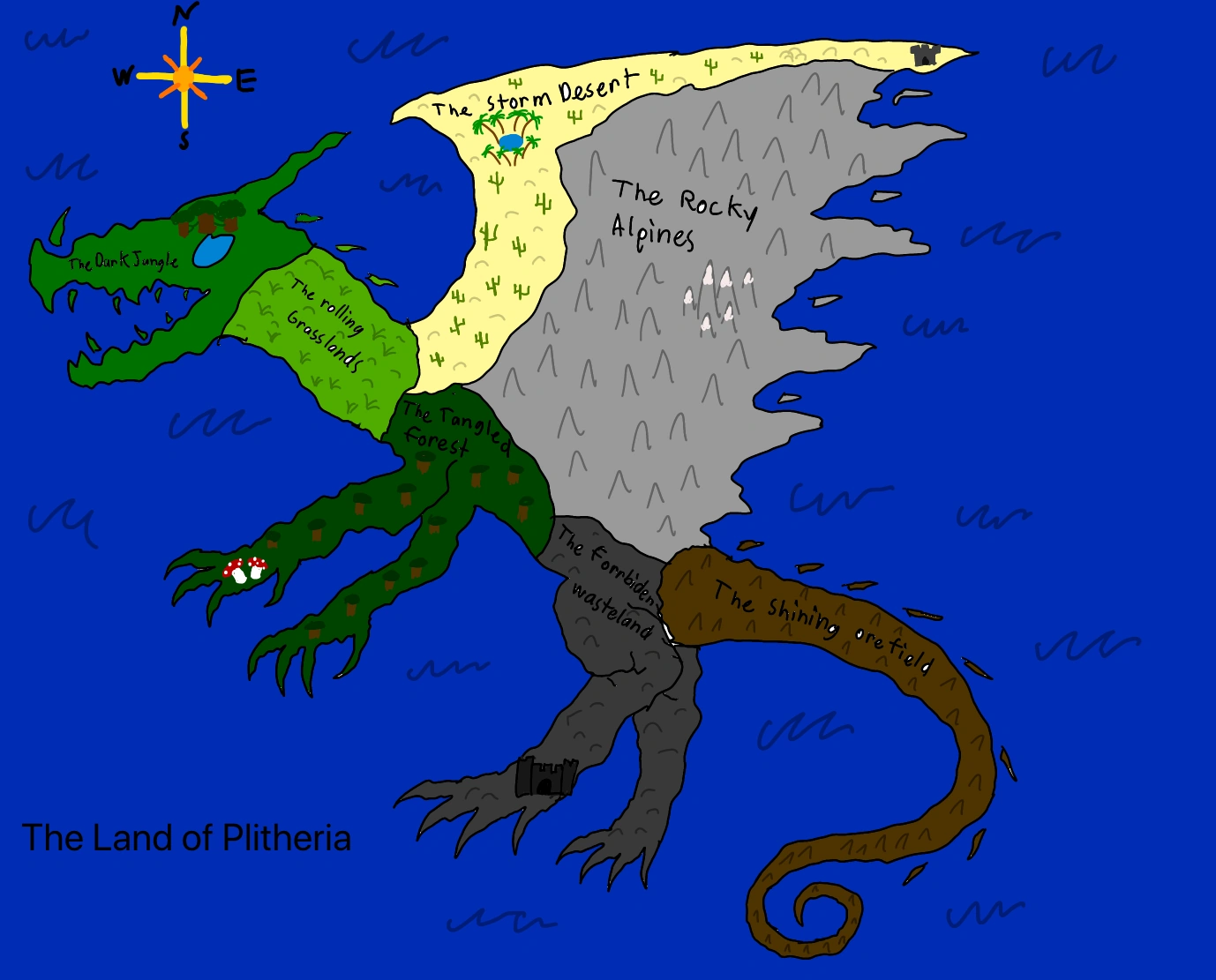 Plitheria | Wings of Fire Fanon Tribes Wiki | Fandom