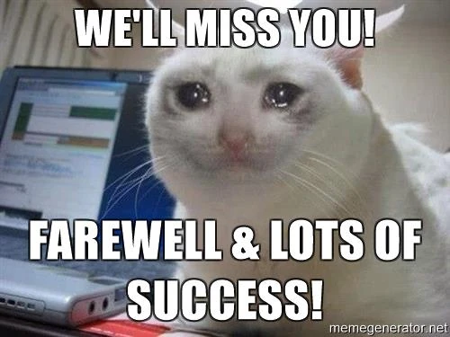 Image - Crying-cat-well-miss-you-farewell-lots-of-success.jpg | Wings ...