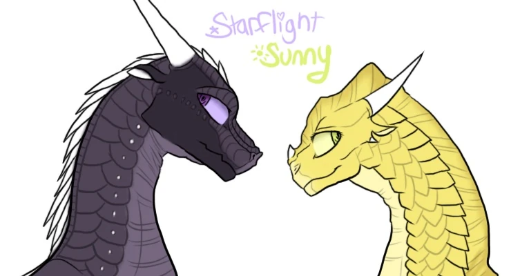 Image - Starflight and sunny.jpeg | Wings of Fire Wiki | FANDOM powered ...
