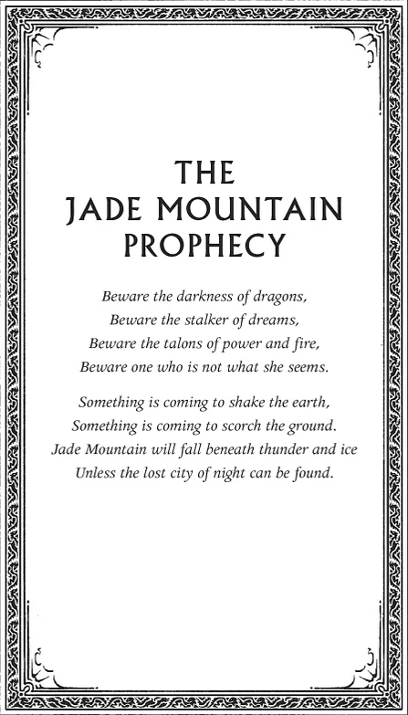 Image - Jade Mountain Prophecy.jpg | Wings of Fire Wiki | FANDOM ...