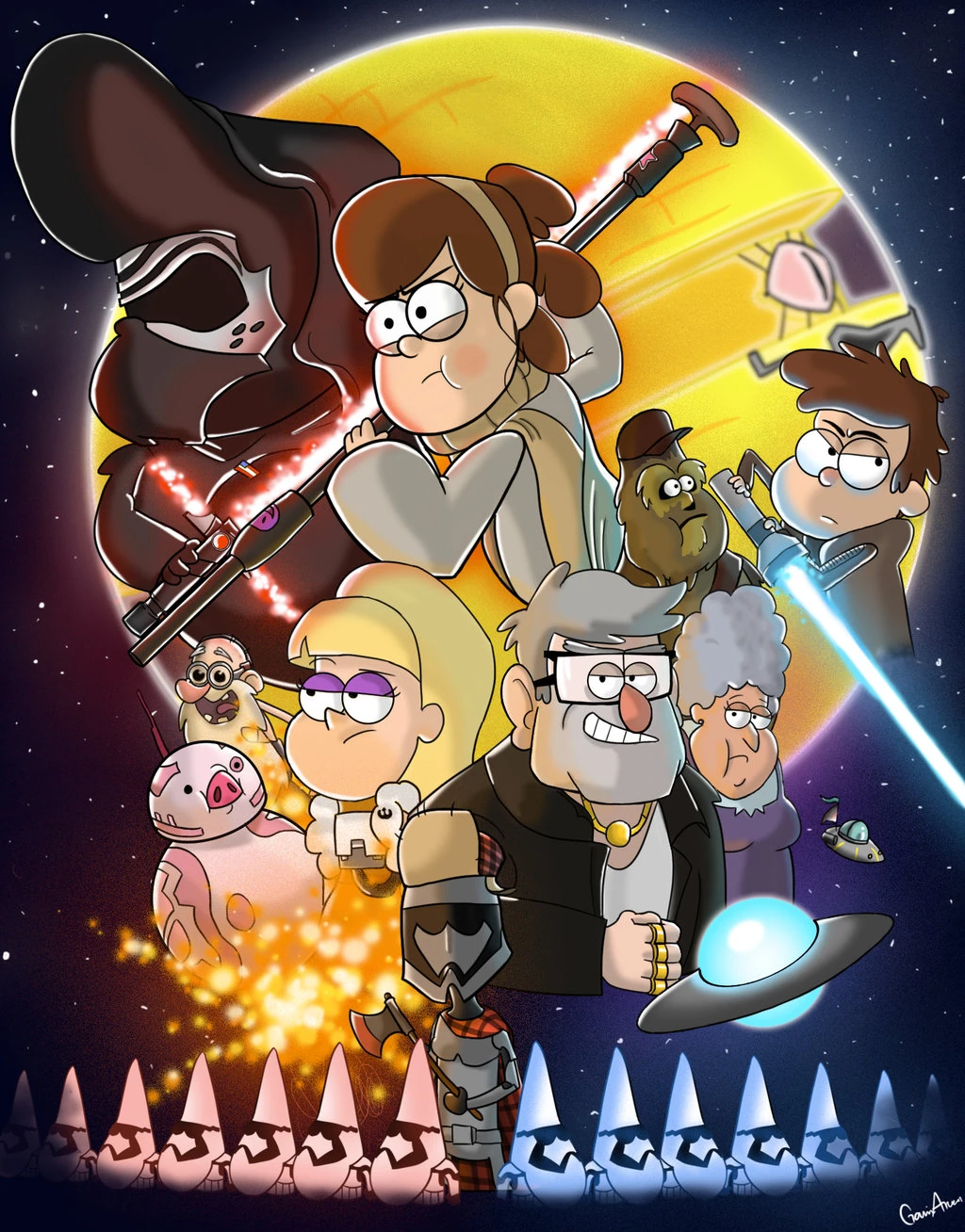 Image - Star Wars Gravity Falls.jpg | Wings of Fire Wiki | FANDOM ...