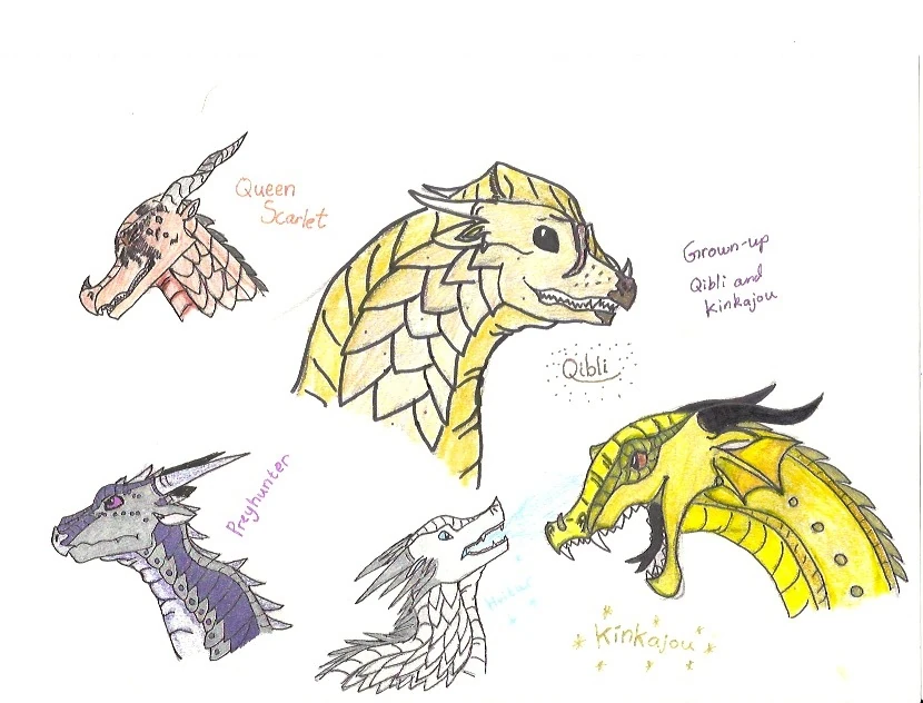 Image - Wings of Fire Characters.jpeg | Wings of Fire Wiki | FANDOM ...