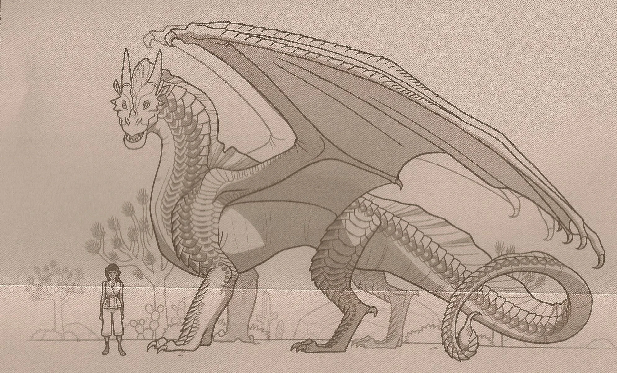 Image - Smolder and Flower.jpg | Wings of Fire Wiki | FANDOM powered by ...