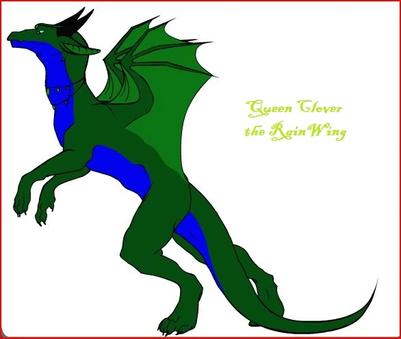 Queen Clover the RainWing | Wings of Fire Characters Wiki | Fandom
