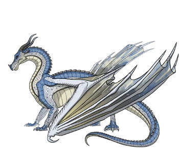 Northstar the SkyWing IceWing hybrid | Wings of Fire Fanon Wiki | Fandom