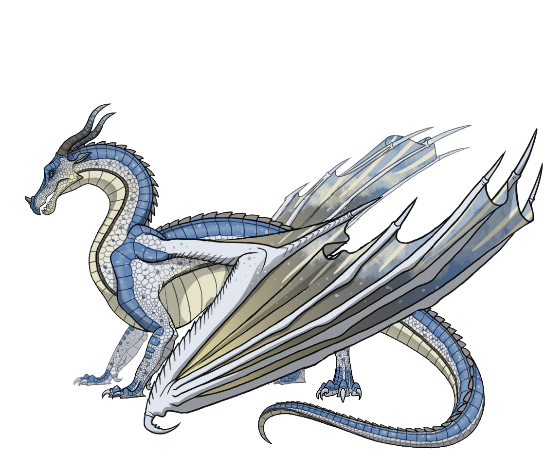 Northstar the SkyWing IceWing hybrid | Wings of Fire Fanon Wiki | Fandom