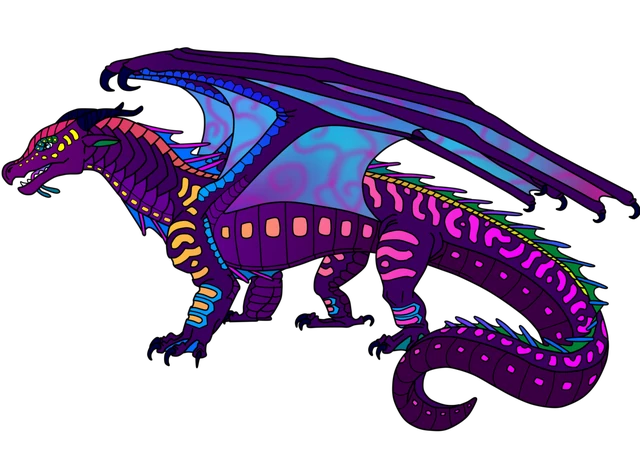 Image - Seawing rainwing hybrid adoptable closed by lunarnightmares981 ...