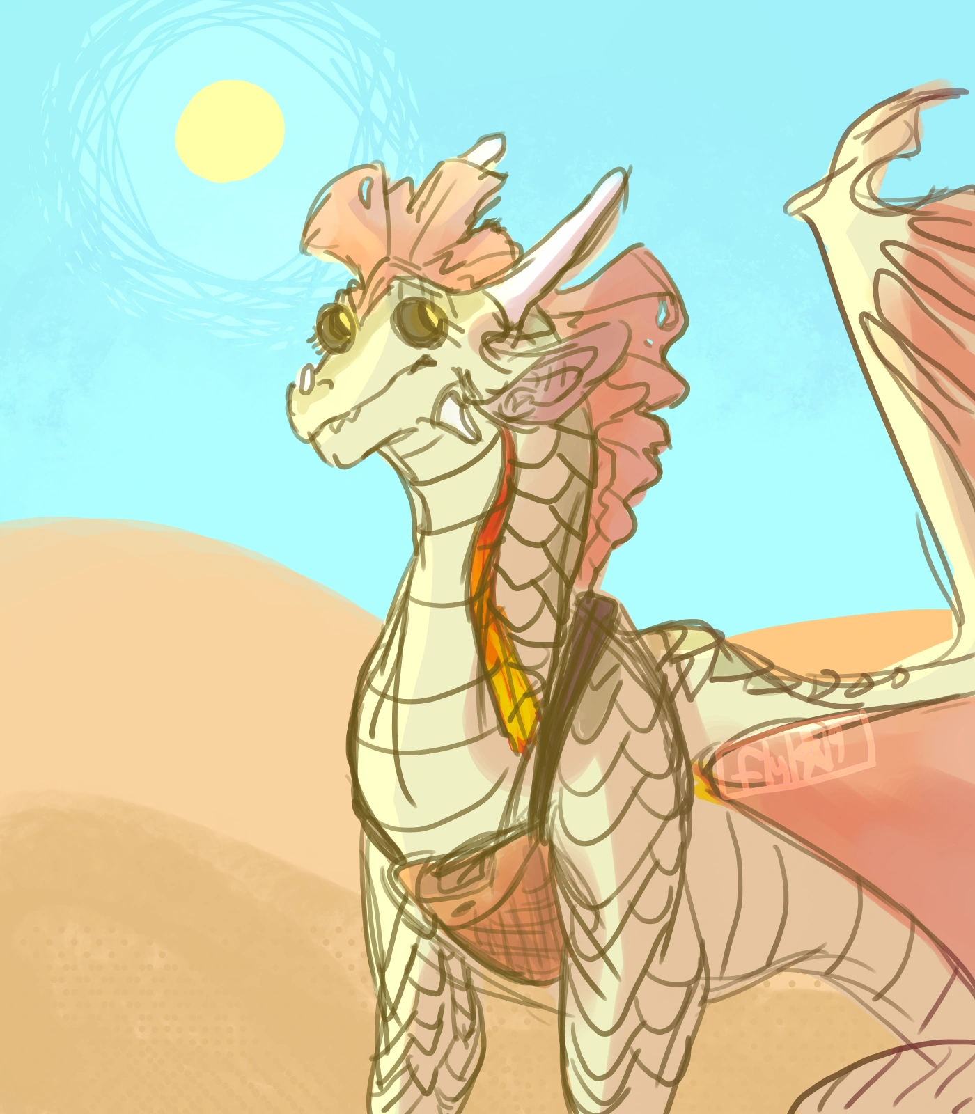 Spirit (Pinktiger2107) | Wings of Fire Fanon Wiki | Fandom