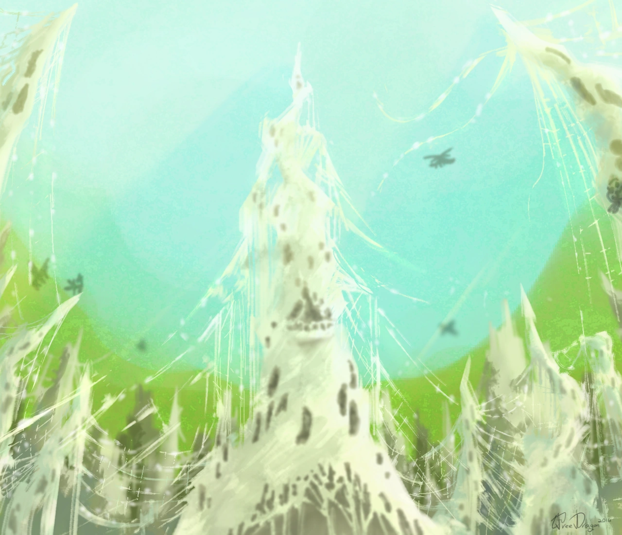 Image - Silkwing castle.png | Wings of Fire Fanon Wiki | FANDOM powered ...