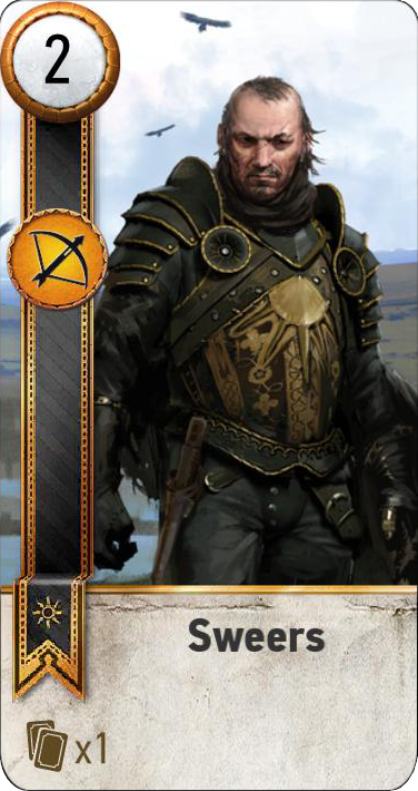 Sweers Gwent Card Witcher Wiki Fandom Powered By Wikia