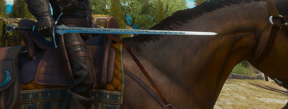 Manticore silver sword | Witcher Wiki | Fandom