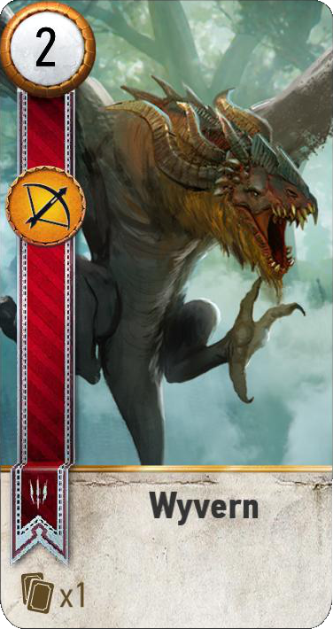 Wyvern Gwent Card Witcher Wiki Fandom Powered By Wikia