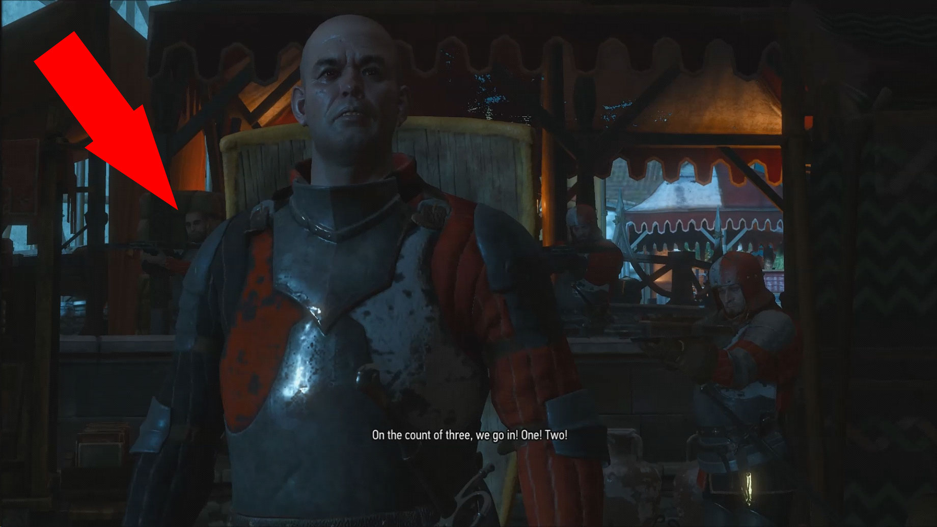Image Tw3 Gaunter As A Soldier Witcher Wiki Fandom Powered By Wikia