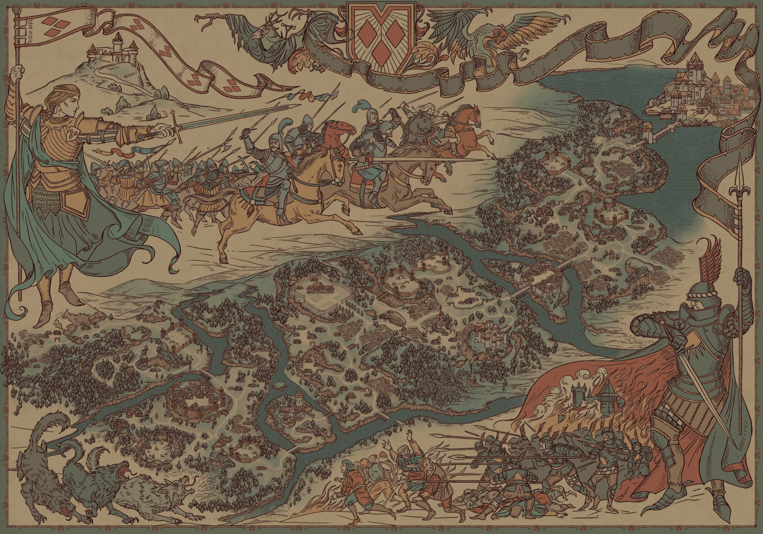 Lyria y Rivia - Wiki The Witcher, la comunidad sobre la saga de libros ...