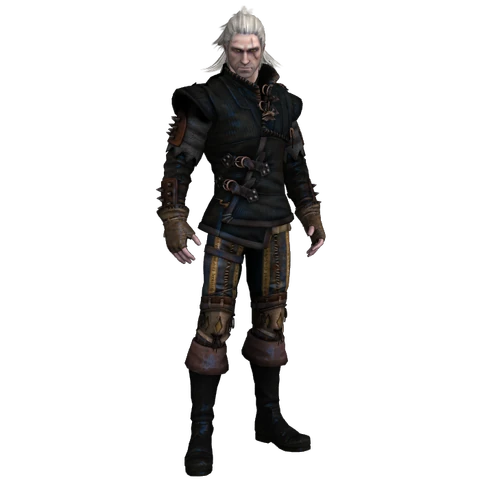 Image - Tw2 Geralt in Raven armor.png | Witcher Wiki | FANDOM powered ...