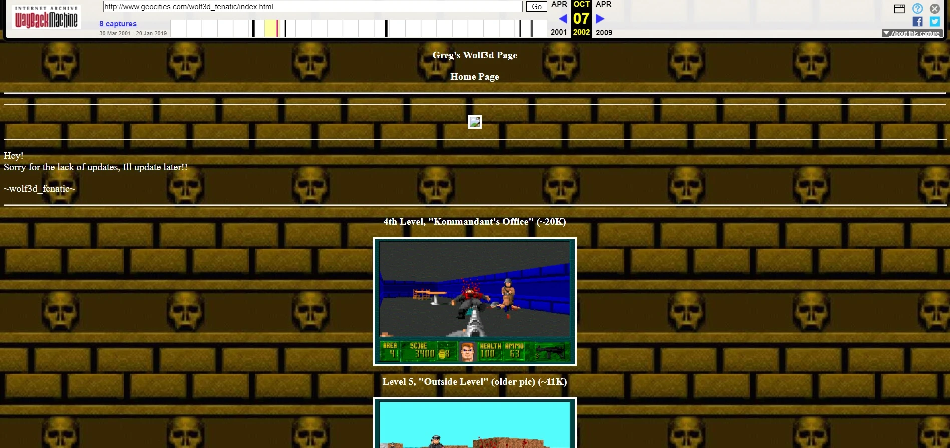 Greg's Wolf3D Page | Wolfenstein 3D Wiki | Fandom