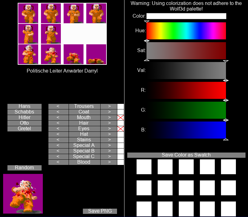 Wolf3d Boss Generator | Wolfenstein 3D Wiki | Fandom