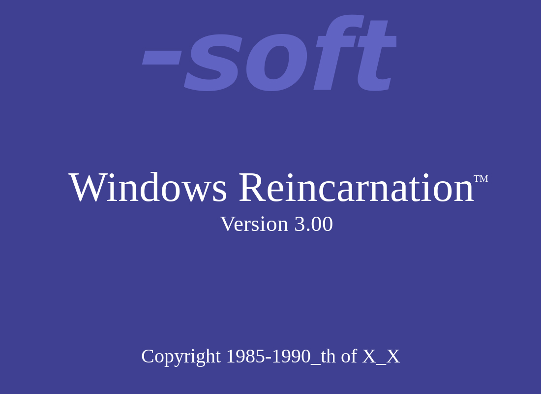 Windows Reincarnation 3.00 | Windows Never Released Wikia | Fandom Windows Reincarnation 3.00 | Windows Never Released Wikia | Fandom