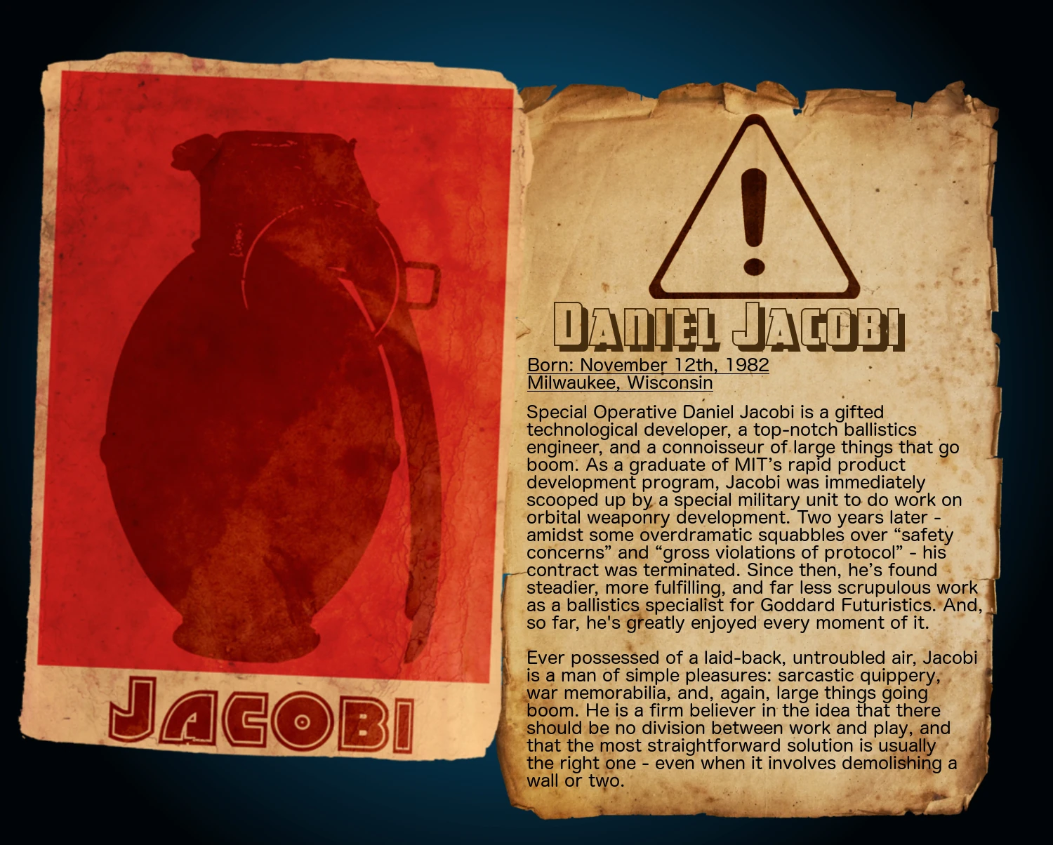 Daniel Jacobi | Wolf 359 Wikia | Fandom