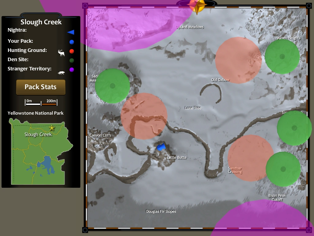 Slough Creek (2.7)/Map | WolfQuest Wiki | FANDOM powered by Wikia