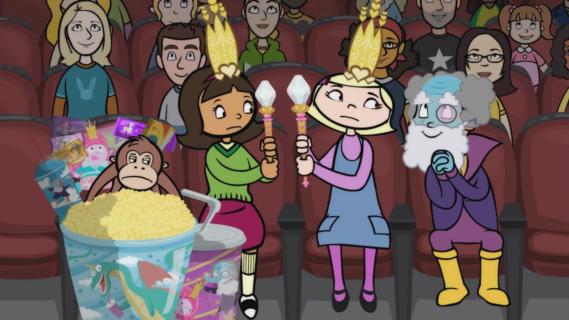 Cheering Lady | WordGirl Wiki | Fandom