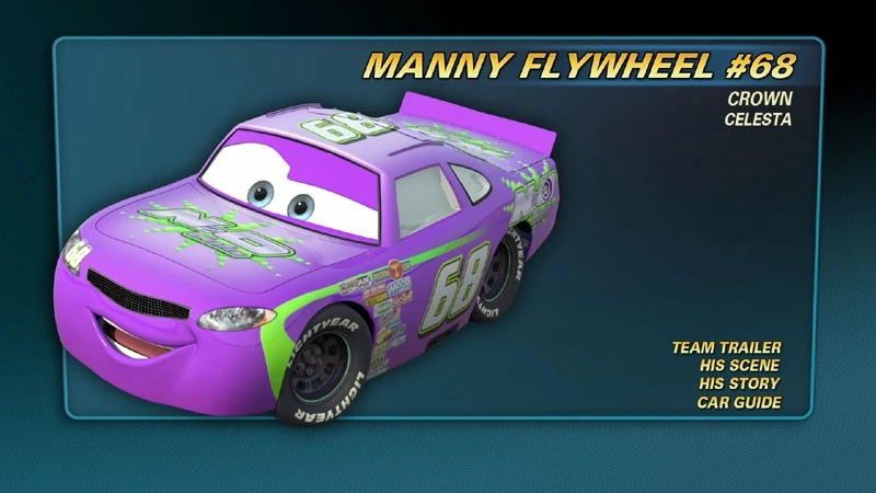 Manny Flywheel | World of Cars Wiki | Fandom