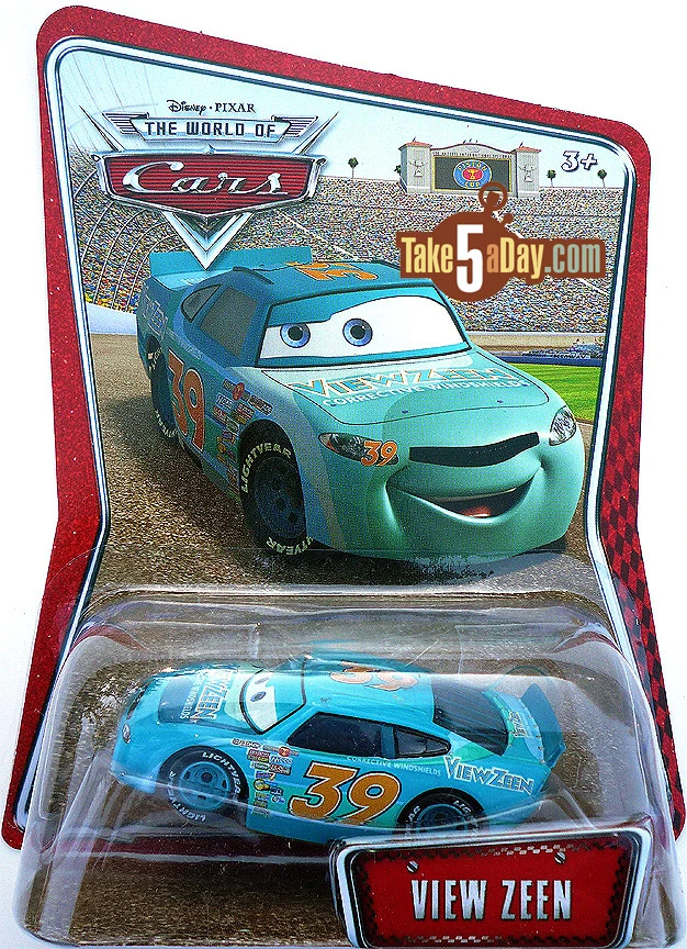 Cars DISNEY CARS Sage Vanderspin Gask-Its WITH PIT STOP BARRIER 1:55 ...