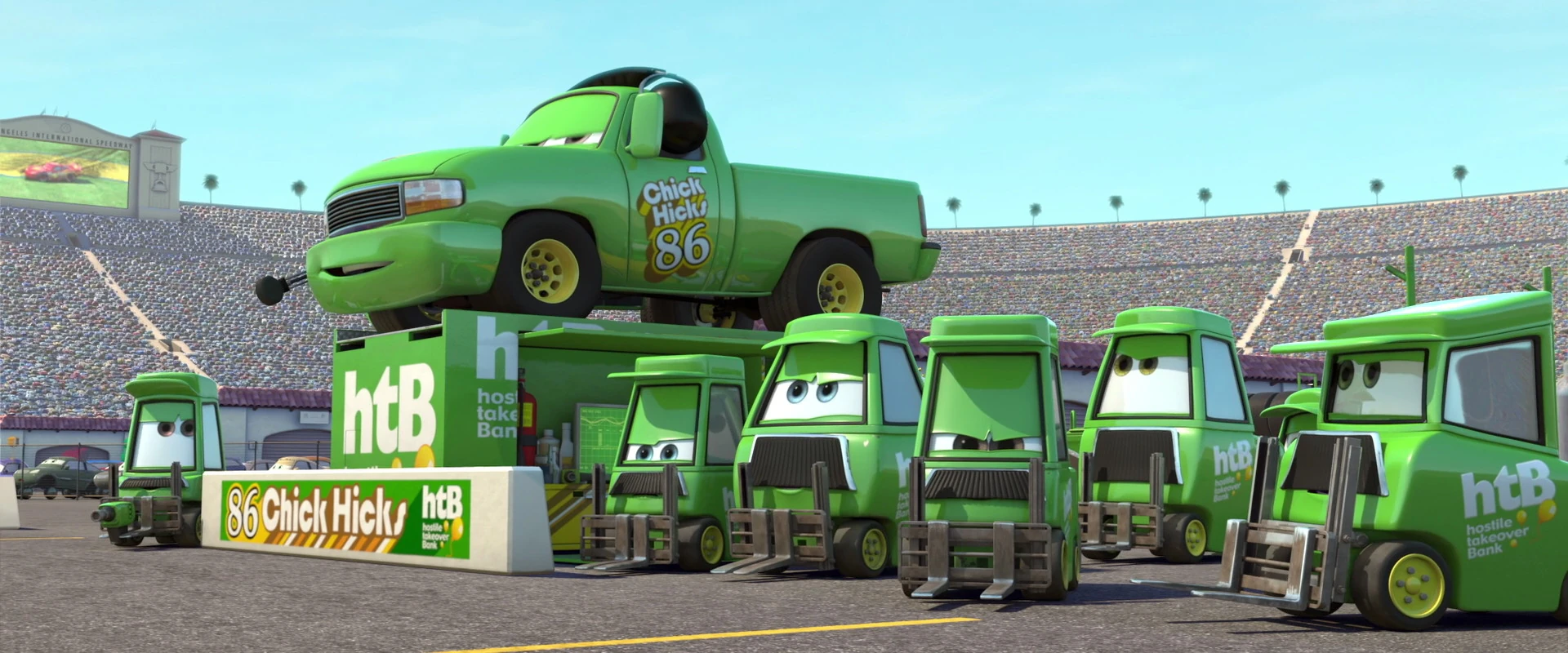 Image - Chick-hicks-pit-complete.jpg | World of Cars Wiki | FANDOM ...