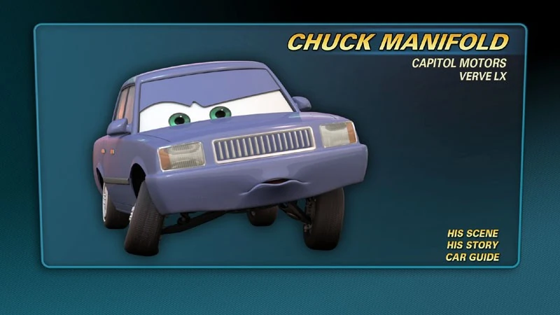 Chuck Manifold | World of Cars Wiki | Fandom