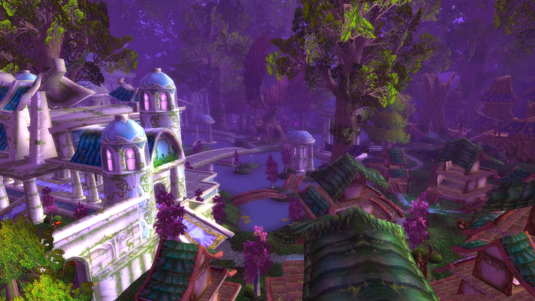 Image - Vue aérienne Darnassus.jpg | WikiWoW | FANDOM powered by Wikia