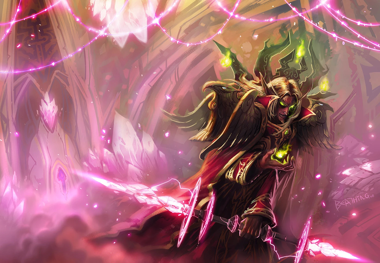 Image - Fanart Kael'thas Breathing2004.jpg | WikiWoW | FANDOM powered ...