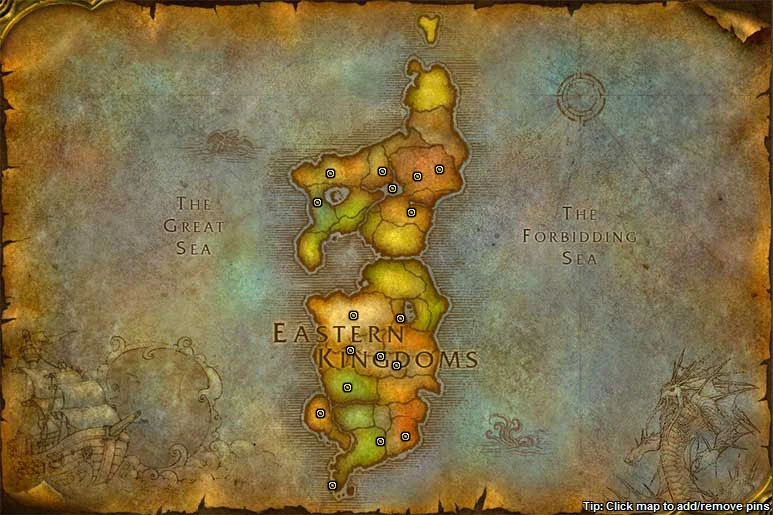 Immagine - Mappa Elder EasternKingdoms.jpg | WoWWiki Italia | FANDOM ...