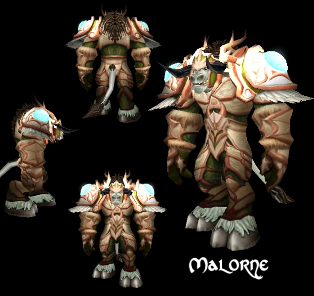 Image Tauren Male Malorne Raiment Tier 4 Raid Set Wowwiki Fandom Powered By Wikia