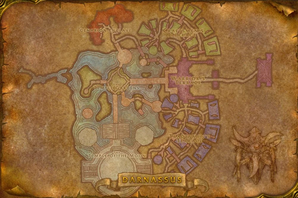 Image - WorldMap-Darnassus-old.jpg | WoWWiki | FANDOM powered by Wikia