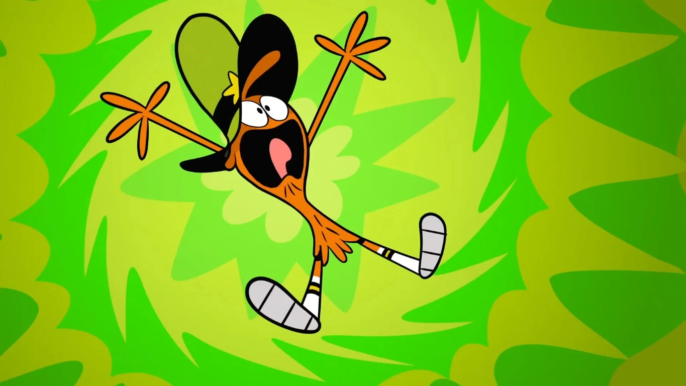 Image - S1e1b Wander screaming on a splashscreen.jpg | Wander Over ...