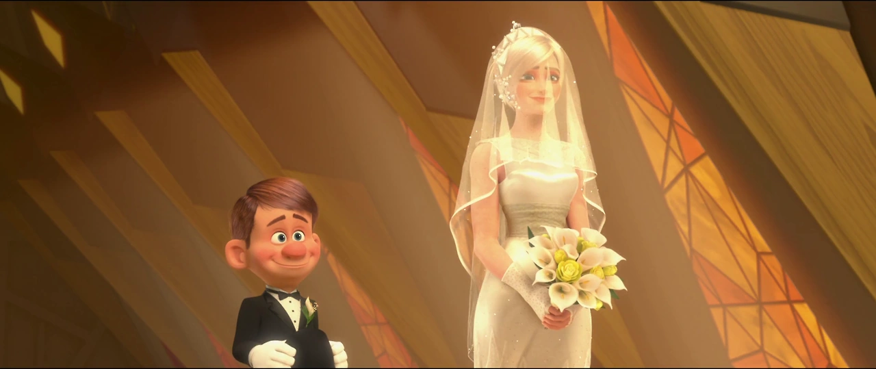 Image - Calhoun and Felix wedding 01.png | Wreck-It Ralph Wiki | FANDOM ...