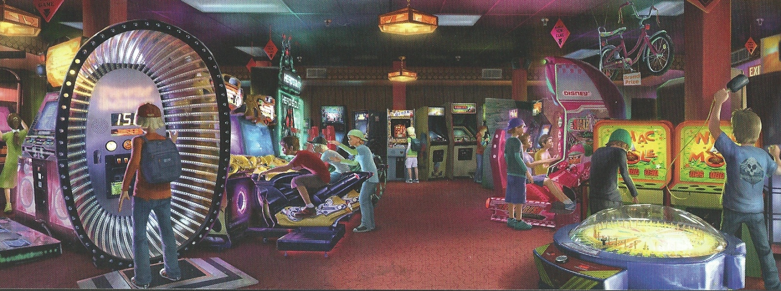 Image - LitwaksArcadeConcept.png | Wreck-It Ralph Wiki | FANDOM powered ...