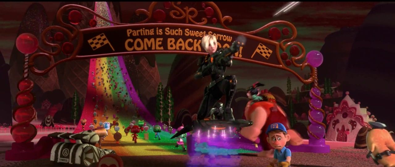 Image - SugarRush CybugEscape.png | Wreck-It Ralph Wiki | FANDOM ...