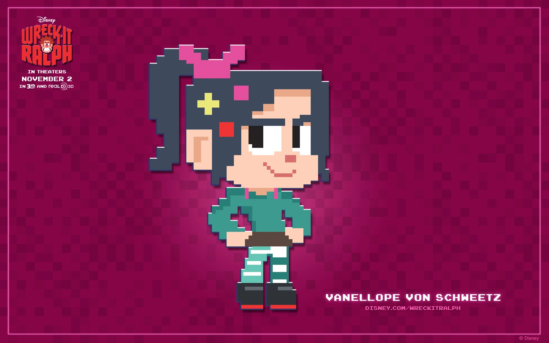 Image - WIR8BIT Widescreen Vanellope.jpg | Wreck-It Ralph Wiki | FANDOM ...