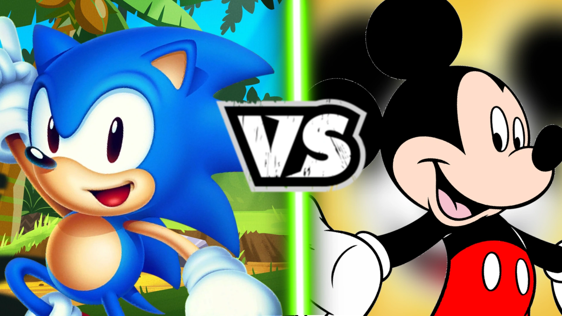 Sonic Exe Vs Mickey