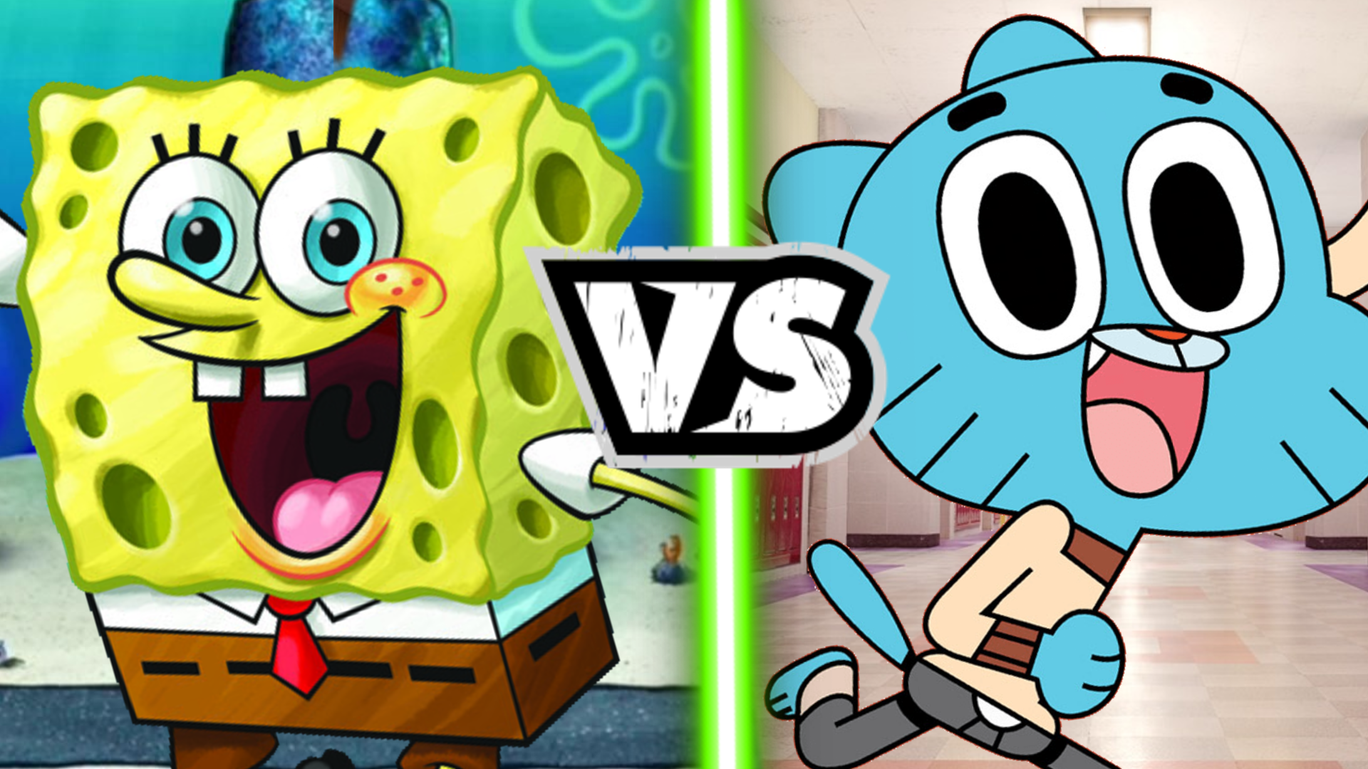 Spongebob Squarepants Vs Gumball Watterson Write Epic Battles Wiki Fandom