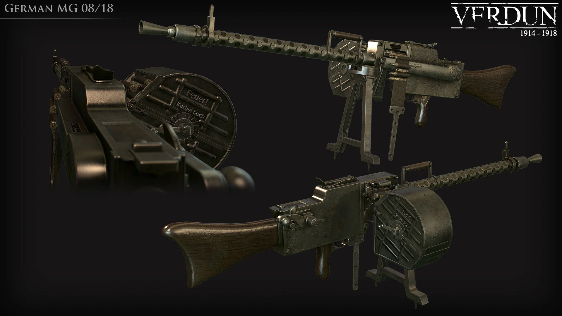 MG08/18 | WW1 Game Series Wiki | FANDOM powered by Wikia