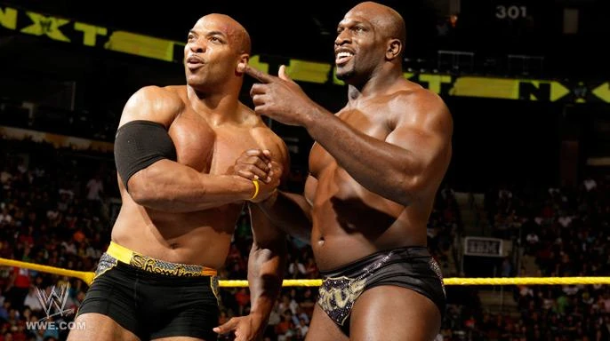 Titus O'Neil and Percy Watson | WWE Wiki | FANDOM powered by Wikia