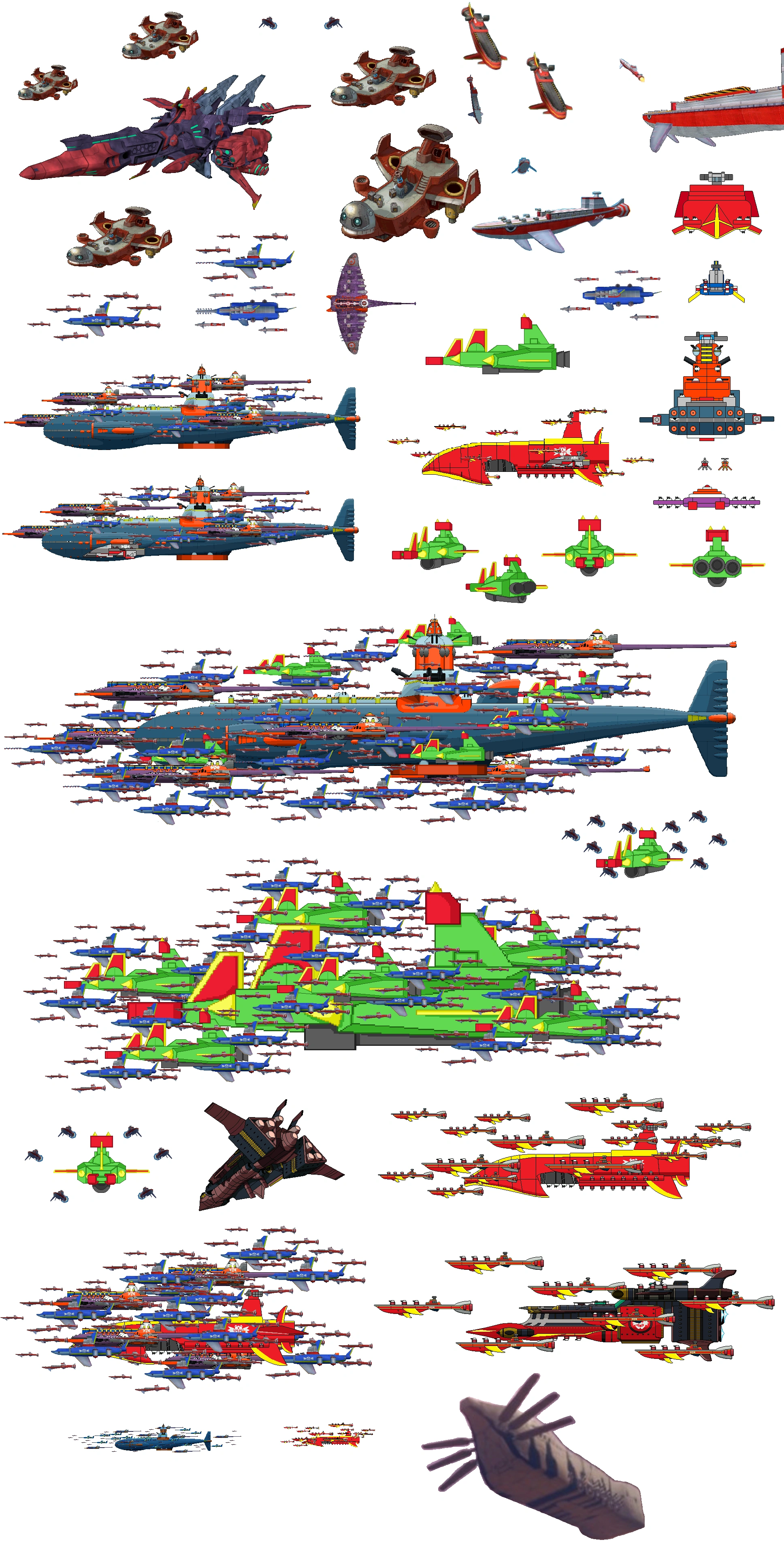 Image - Egg Fleet Scene Sprites.png | Www.dynapaul Wiki | FANDOM ...