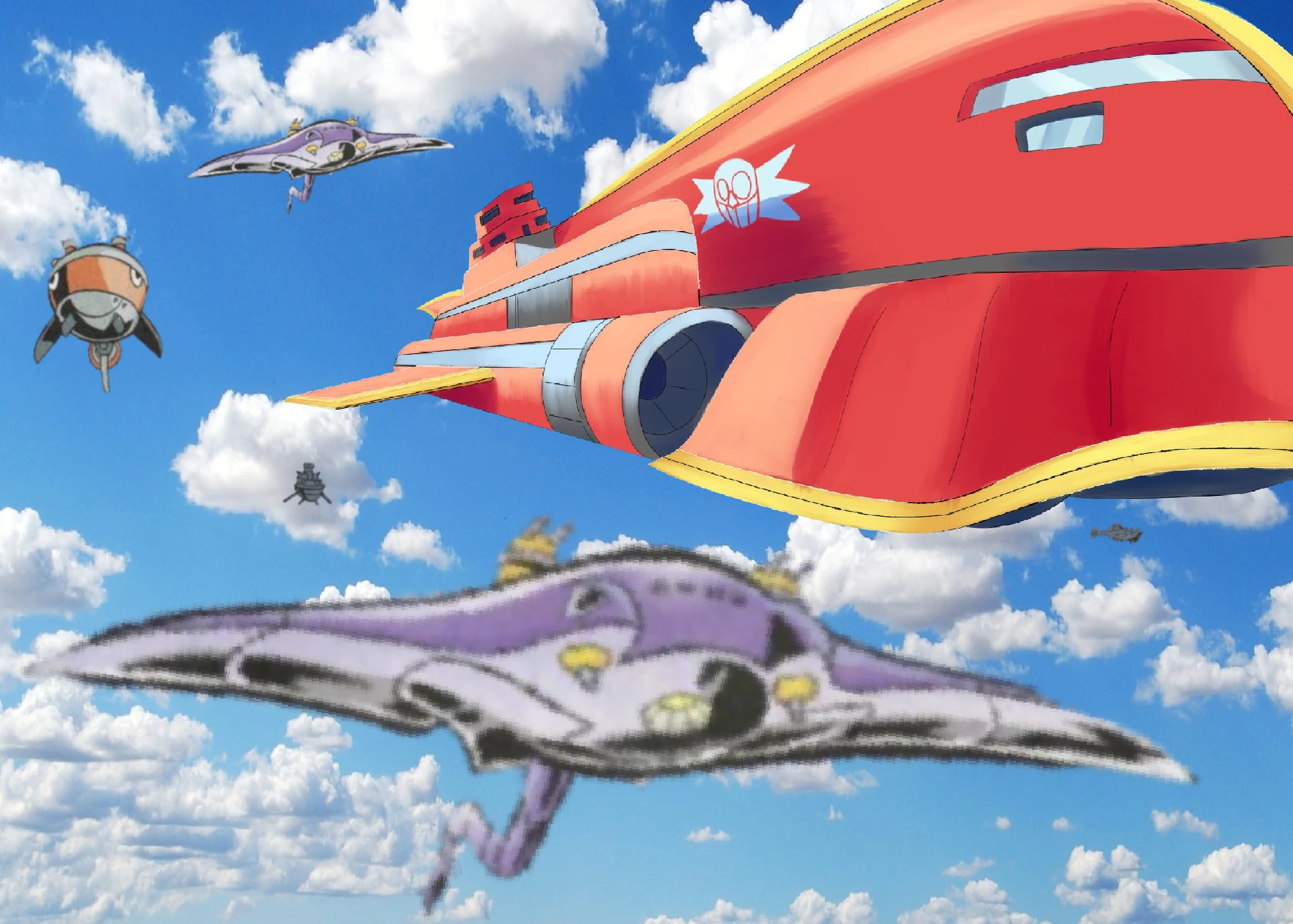 Galactic Eggman Fleet | Www.dynapaul Wiki | Fandom
