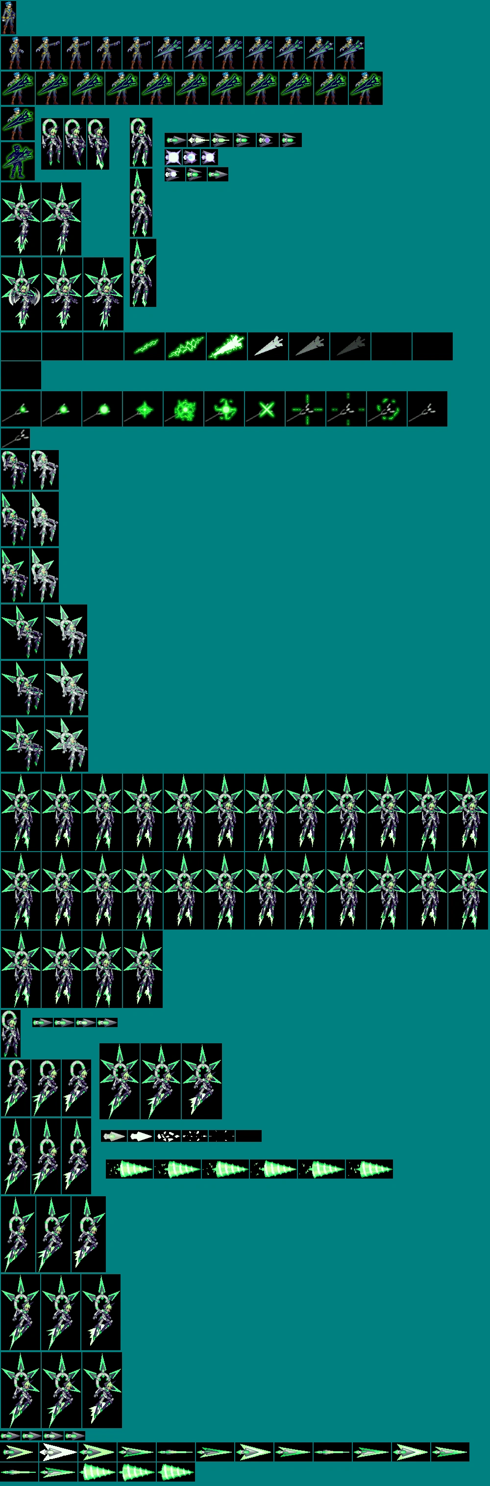 Gunvolt Sprites | Www.dynapaul Wiki | Fandom